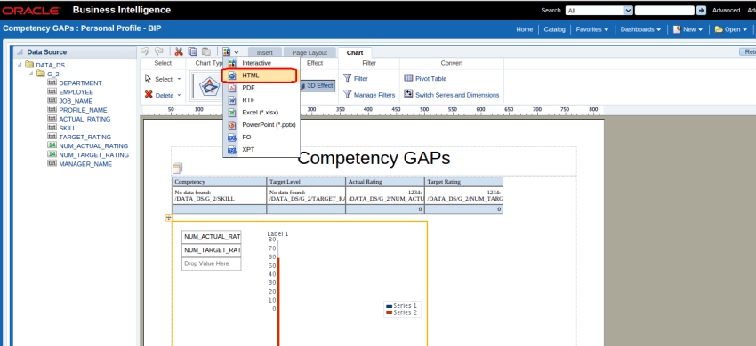 Fusion HCM Tricks: How to embed BI Publisher Report into Performance ...